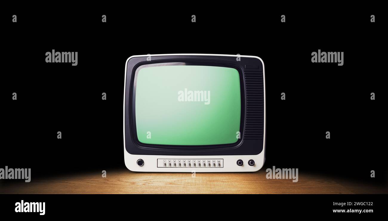 Old retro television hi-res stock photography and images - Alamy