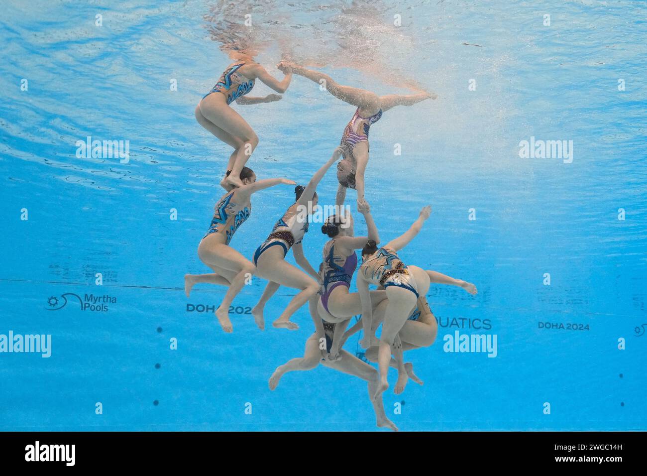 Israel team compete in the mixed team acrobatic final of artistic ...