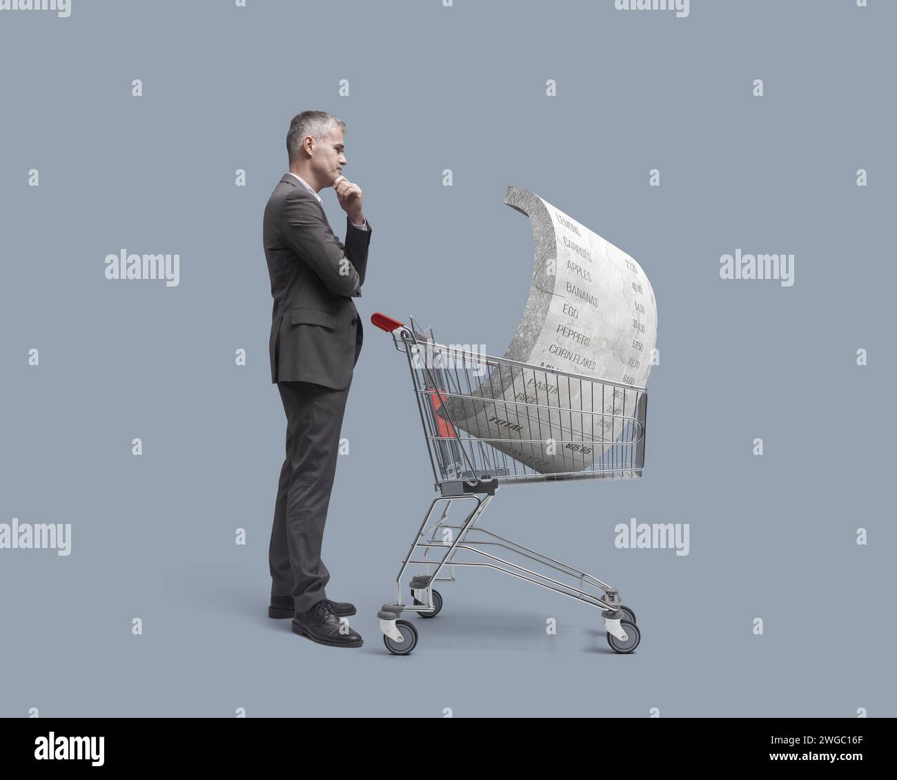 Inflation receipt hi-res stock photography and images - Alamy