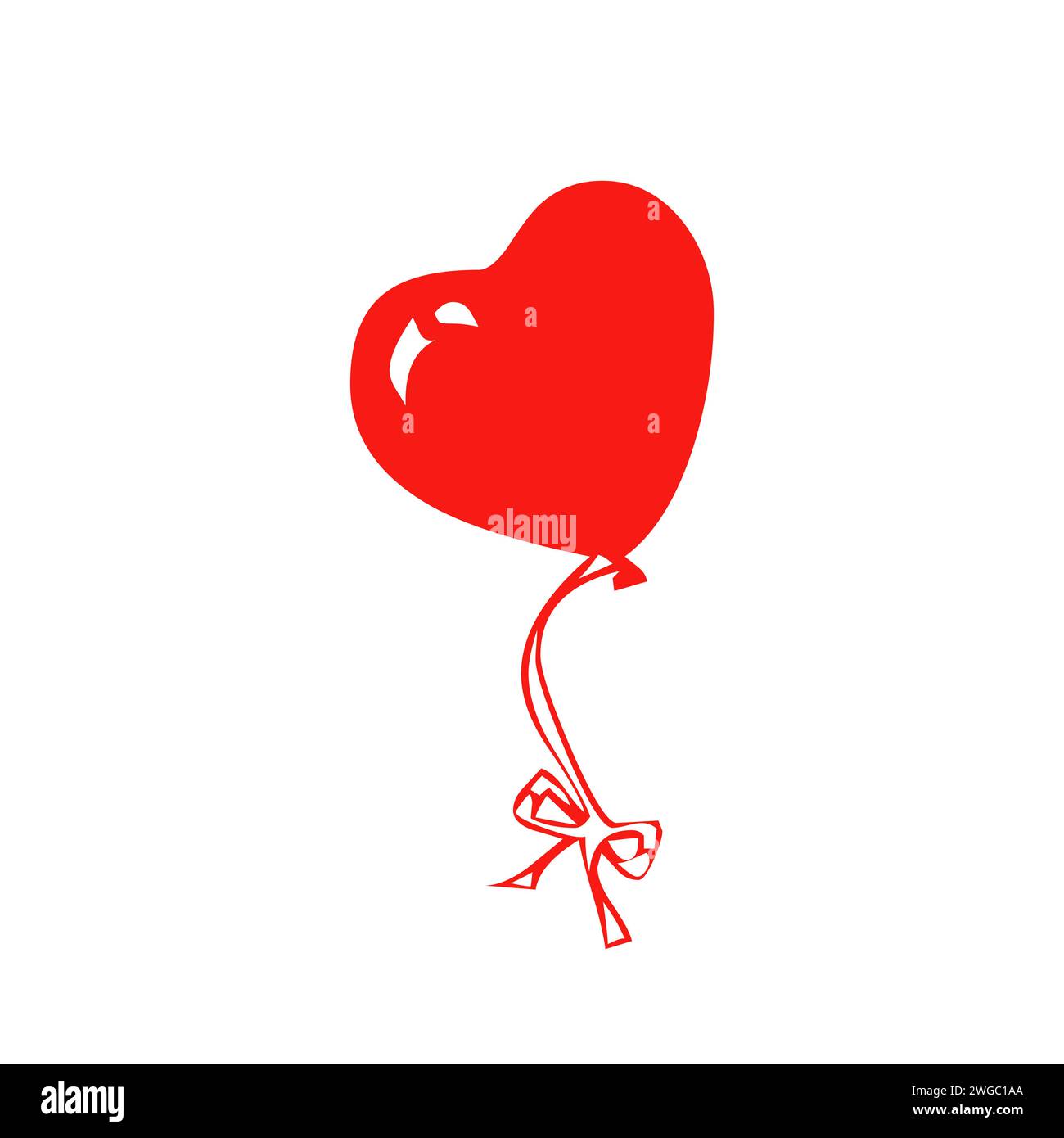 Red letter day balloon Stock Vector Images - Alamy