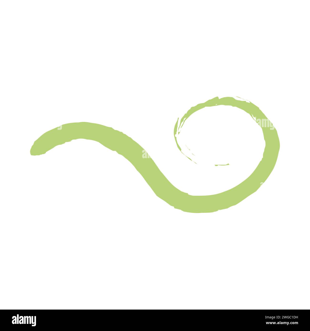 Green ink vector brush Stock Vector Images - Alamy