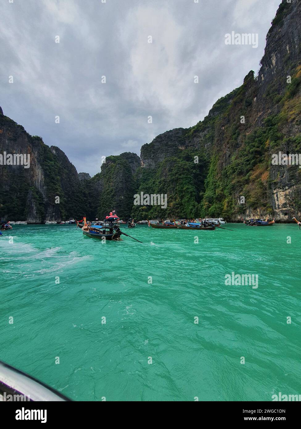 Phi Phi, Thailand - December 10, 2023: Amazing Maya Bay on Phi Phi ...