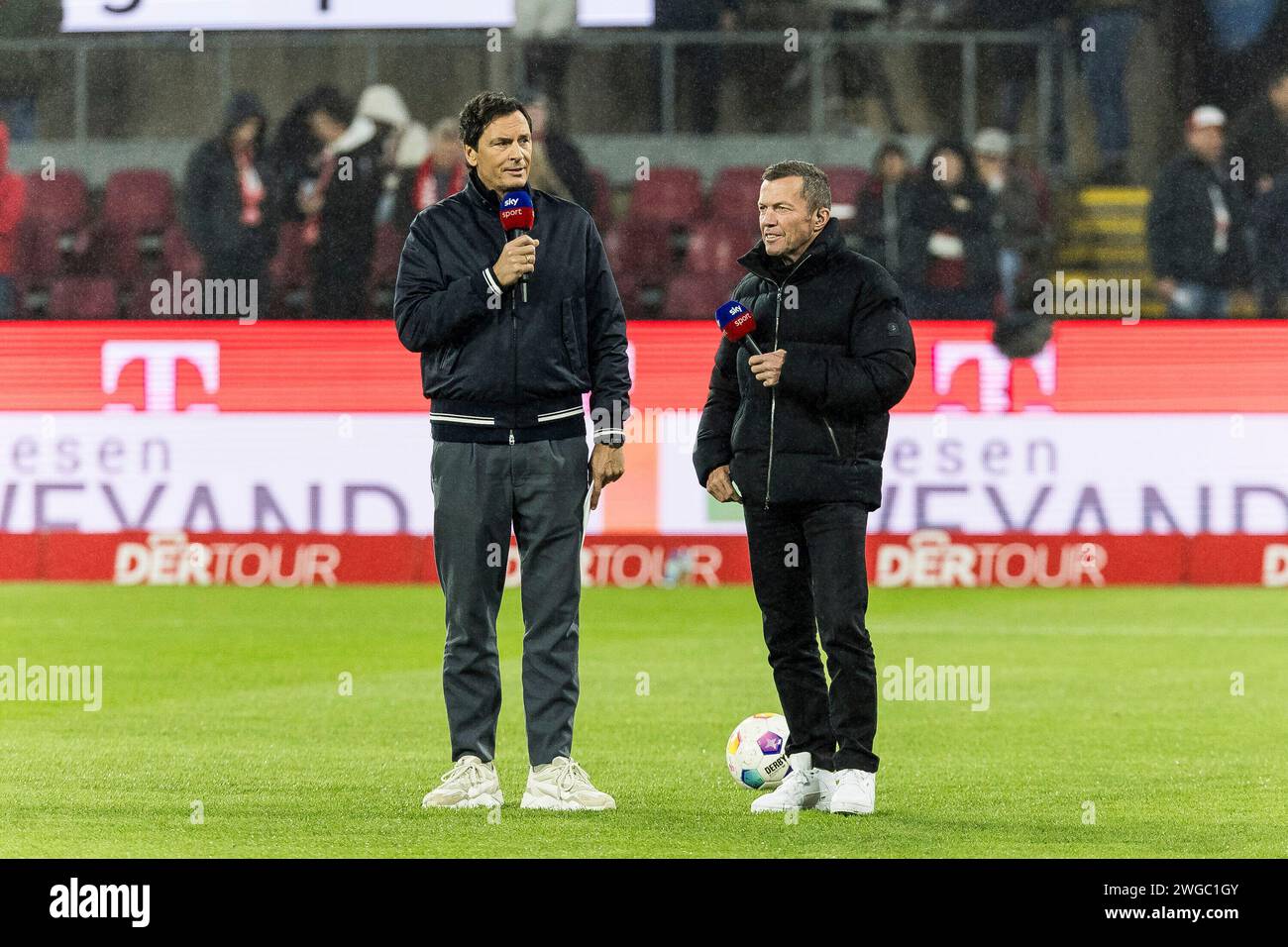 Sebastian Hellmann (Moderator Sky), Lothar Matth?us (TV Experte Sky) 1 ...