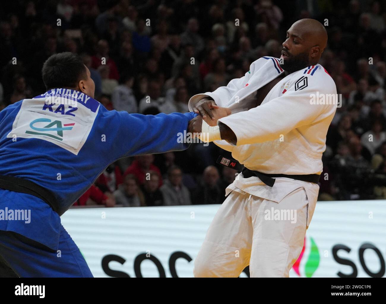 Teddy Riner Of France During The Paris Grand Slam 2024, IJF Judo event ...