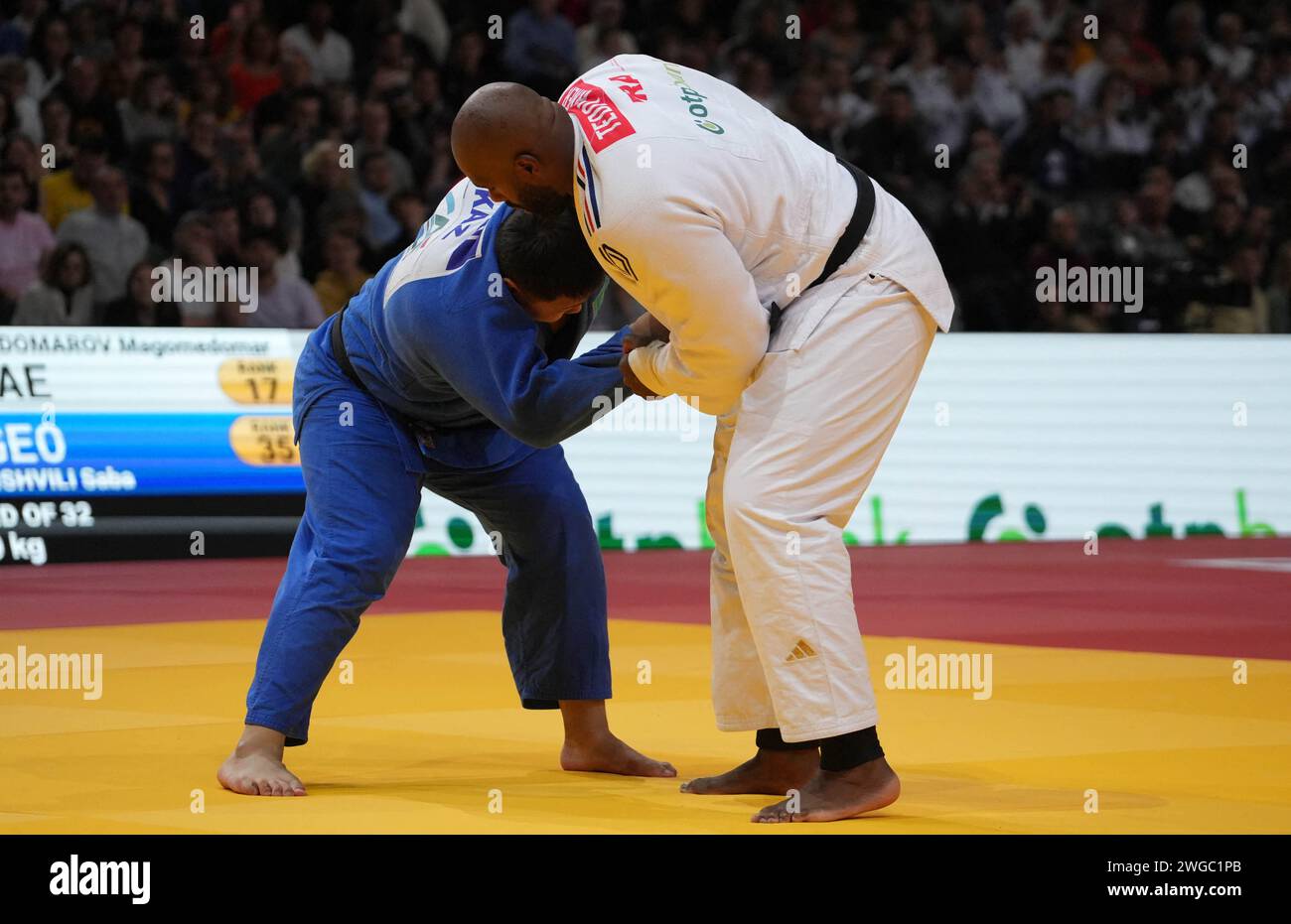 Teddy Riner Of France During The Paris Grand Slam 2024, IJF Judo event ...