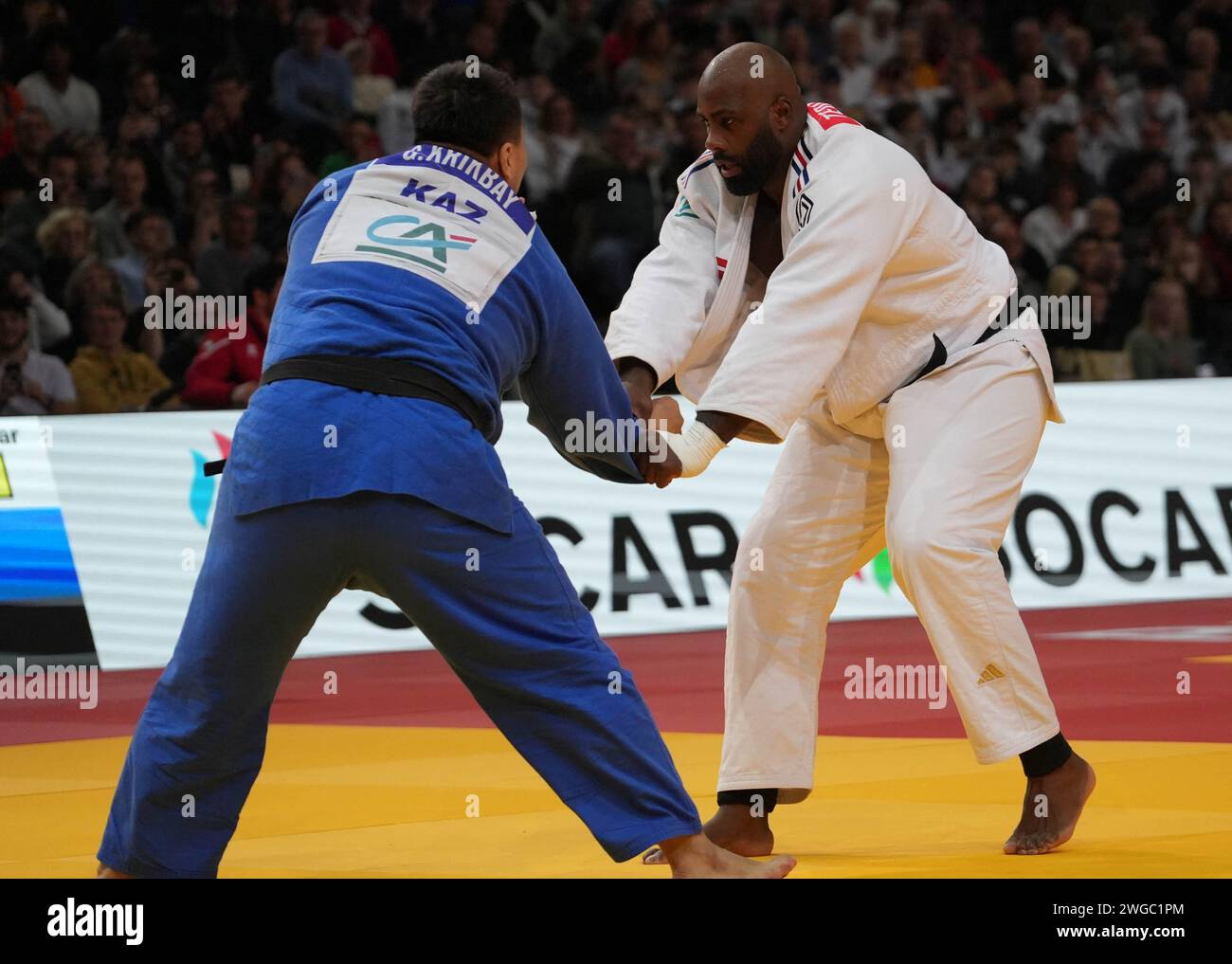 Teddy Riner Of France During The Paris Grand Slam 2024, IJF Judo event ...