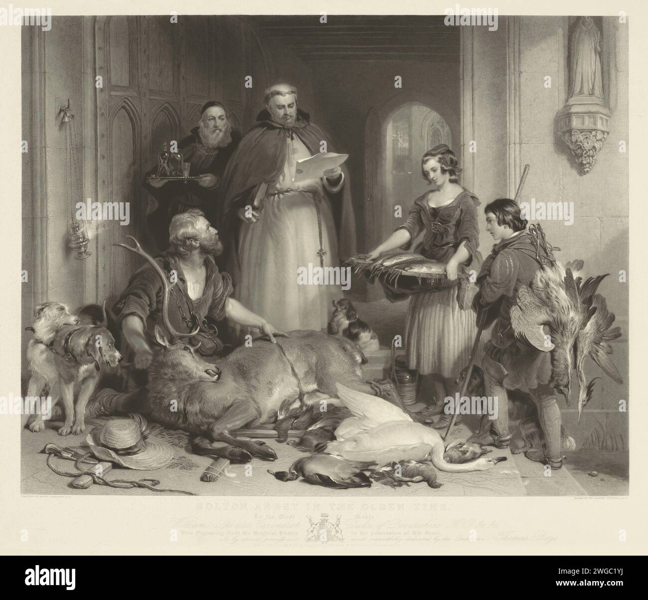 Monks and nuns painting hi-res stock photography and images - Alamy