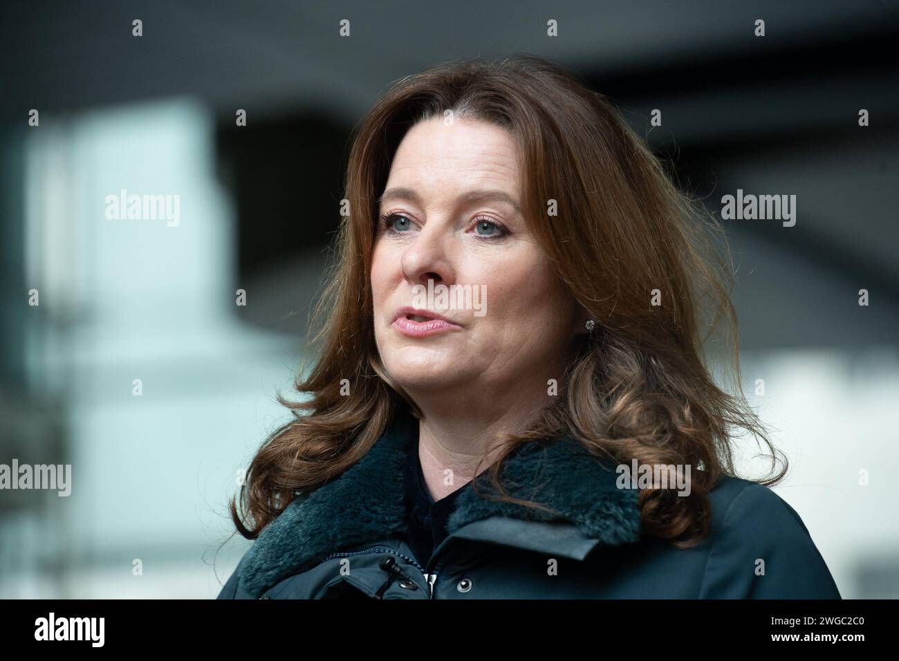 London, UK. 04 Feb 2024. Gillian Keegan - Secretary of State for ...