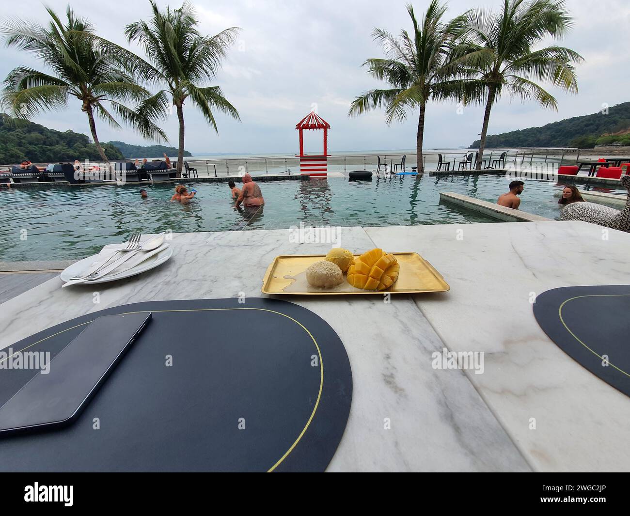 Phuket, Thailand - December 10, 2023: Maya Restaurant Tonsai Bay Phuket ...