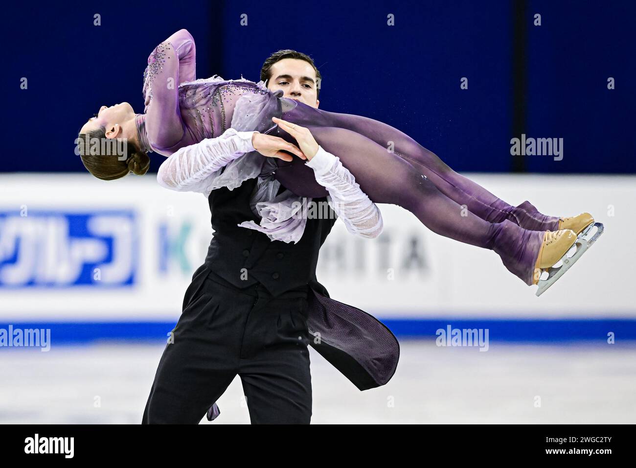 Marie-Jade LAURIAULT & Romain LE GAC (CAN), during Ice Dance Free Dance ...