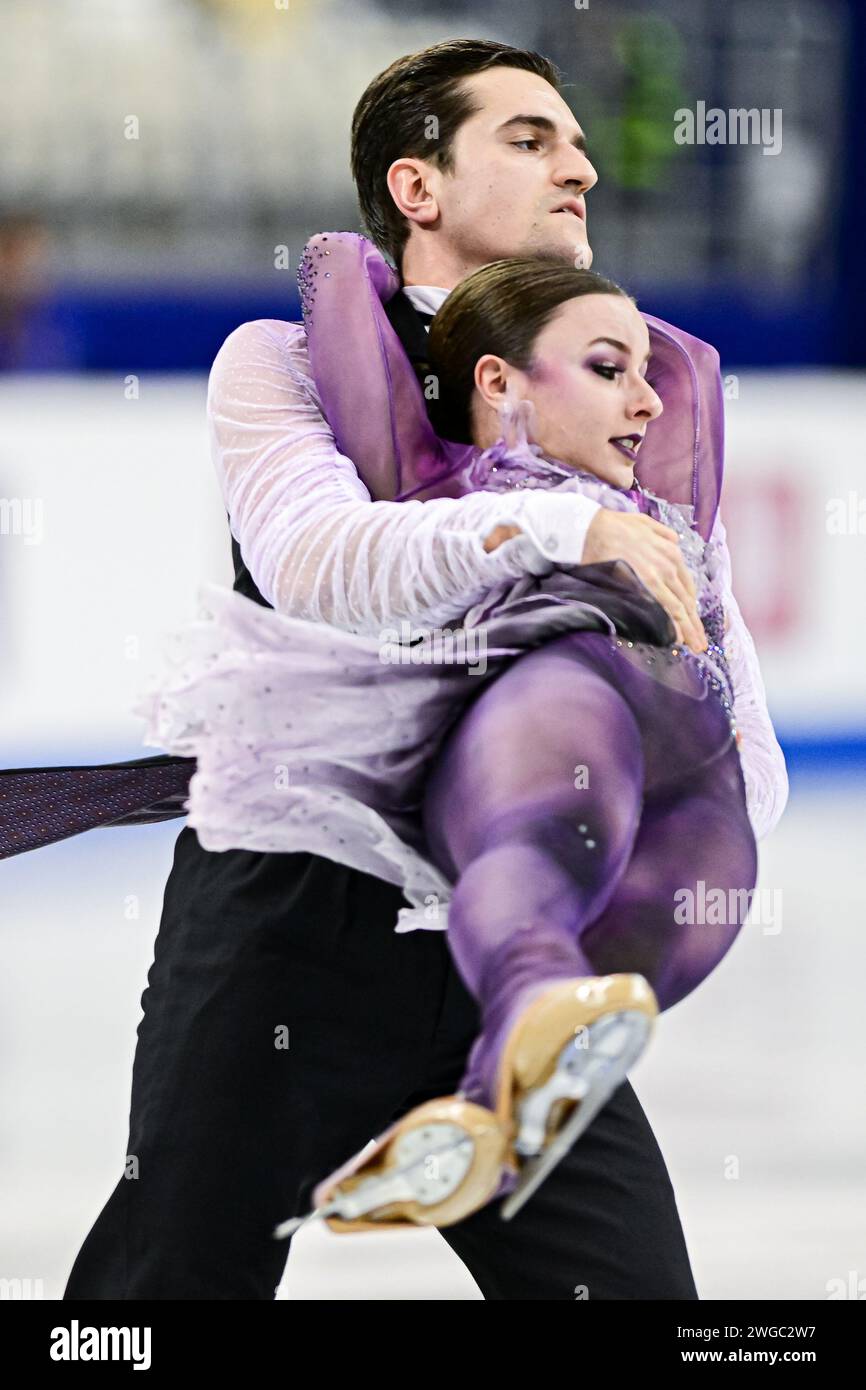 Marie-Jade LAURIAULT & Romain LE GAC (CAN), during Ice Dance Free Dance ...
