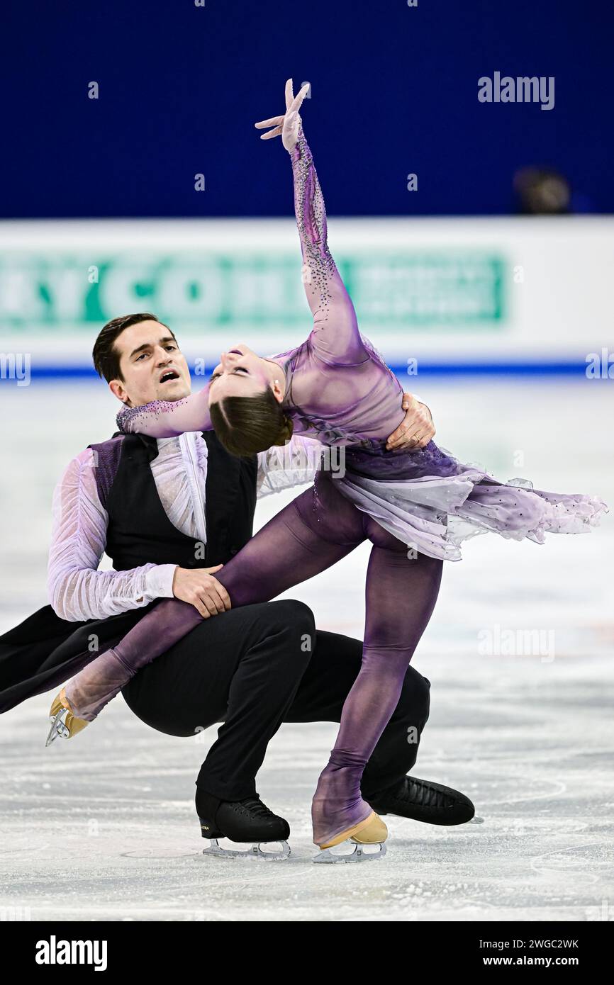 Marie-Jade LAURIAULT & Romain LE GAC (CAN), during Ice Dance Free Dance ...