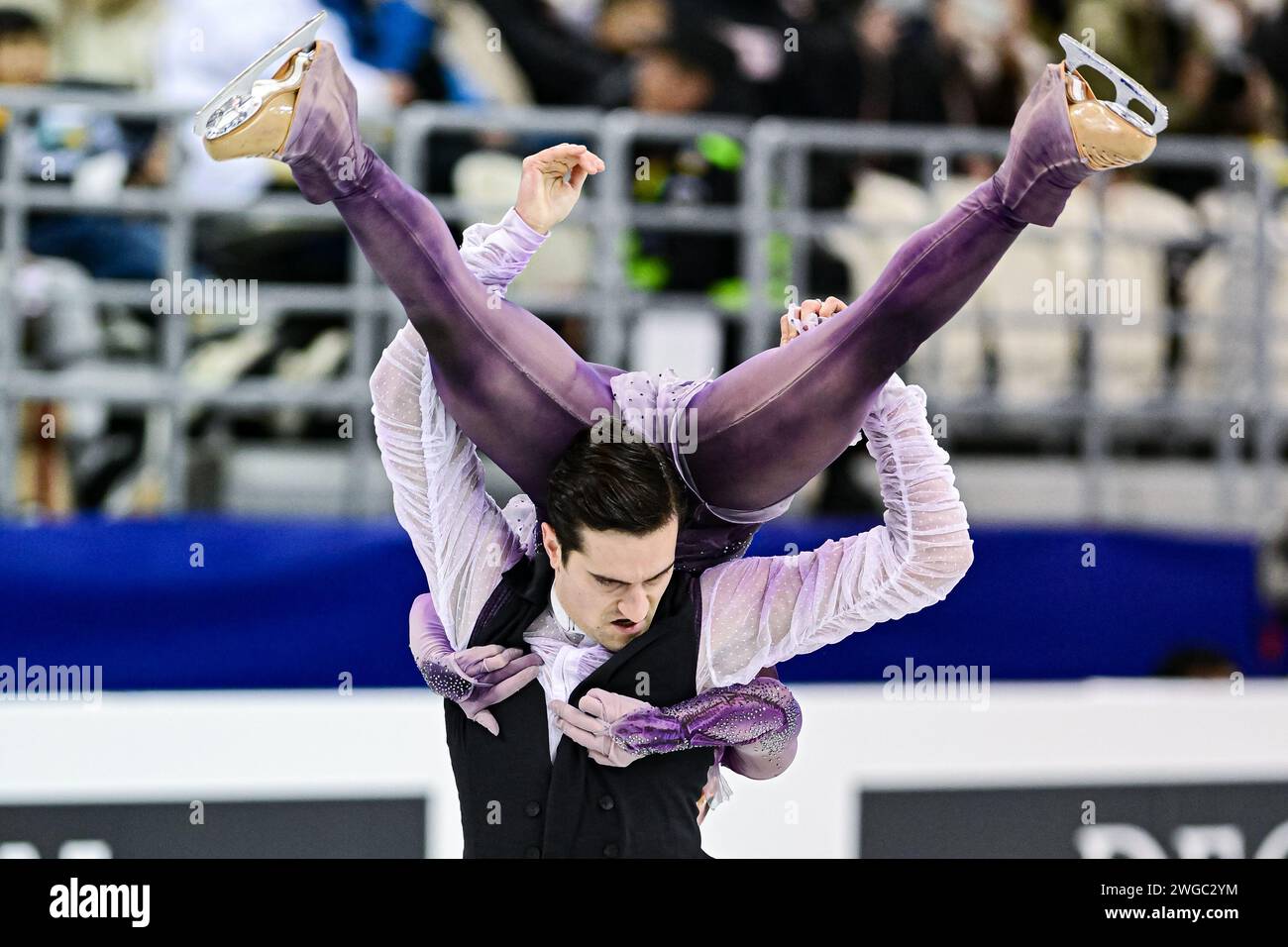 Marie-Jade LAURIAULT & Romain LE GAC (CAN), during Ice Dance Free Dance ...