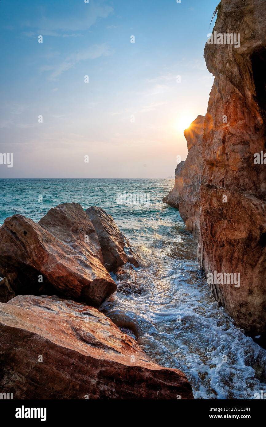 Balochistan, Pakistan - January 16, 2024: Breezy Morning Gadani Beach ...