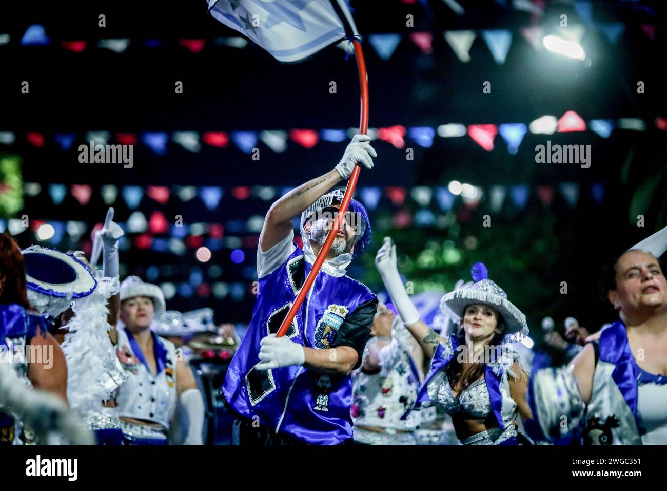 Murga dancers seen during the Buenos Aires Carnivals. Carnival became ...