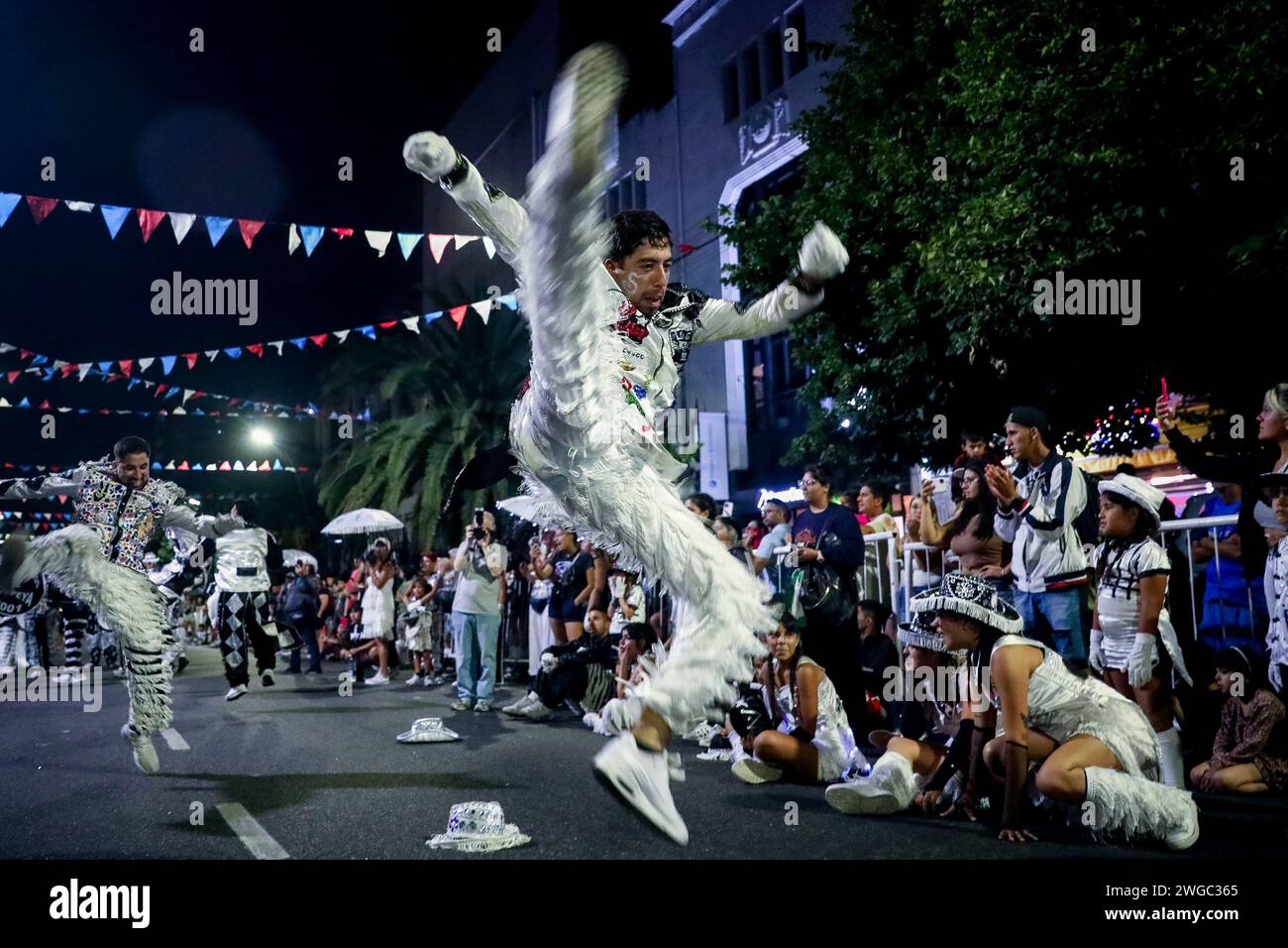 Murga dancers perform during the Buenos Aires Carnivals. Carnival ...