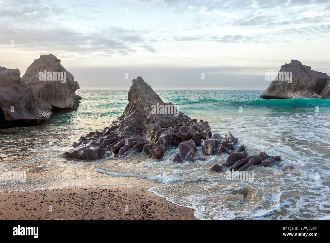 Balochistan, Pakistan - January 16, 2024: Breezy Morning Gadani Beach ...