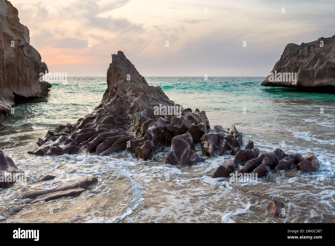 Balochistan, Pakistan - January 16, 2024: Breezy Morning Gadani Beach ...