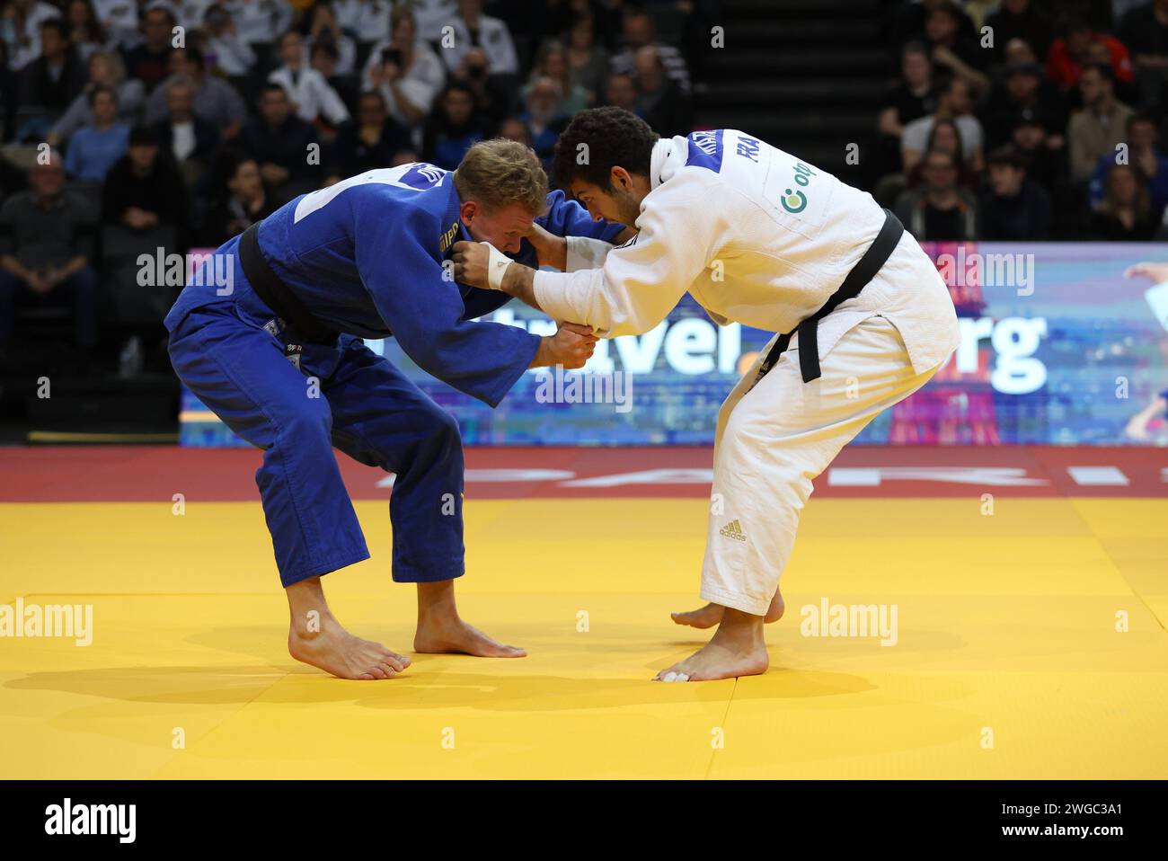 Thierry Larret / Maxppp. Judo International. Paris Grand Slam. Accor ...