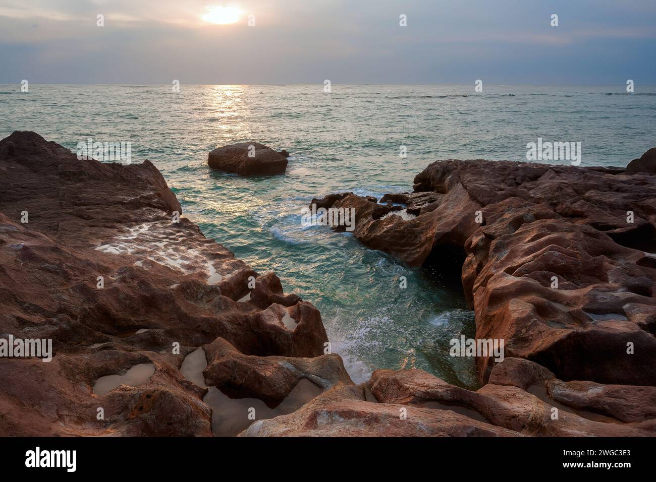 Balochistan, Pakistan - January 16, 2024: Breezy Morning Gadani Beach ...