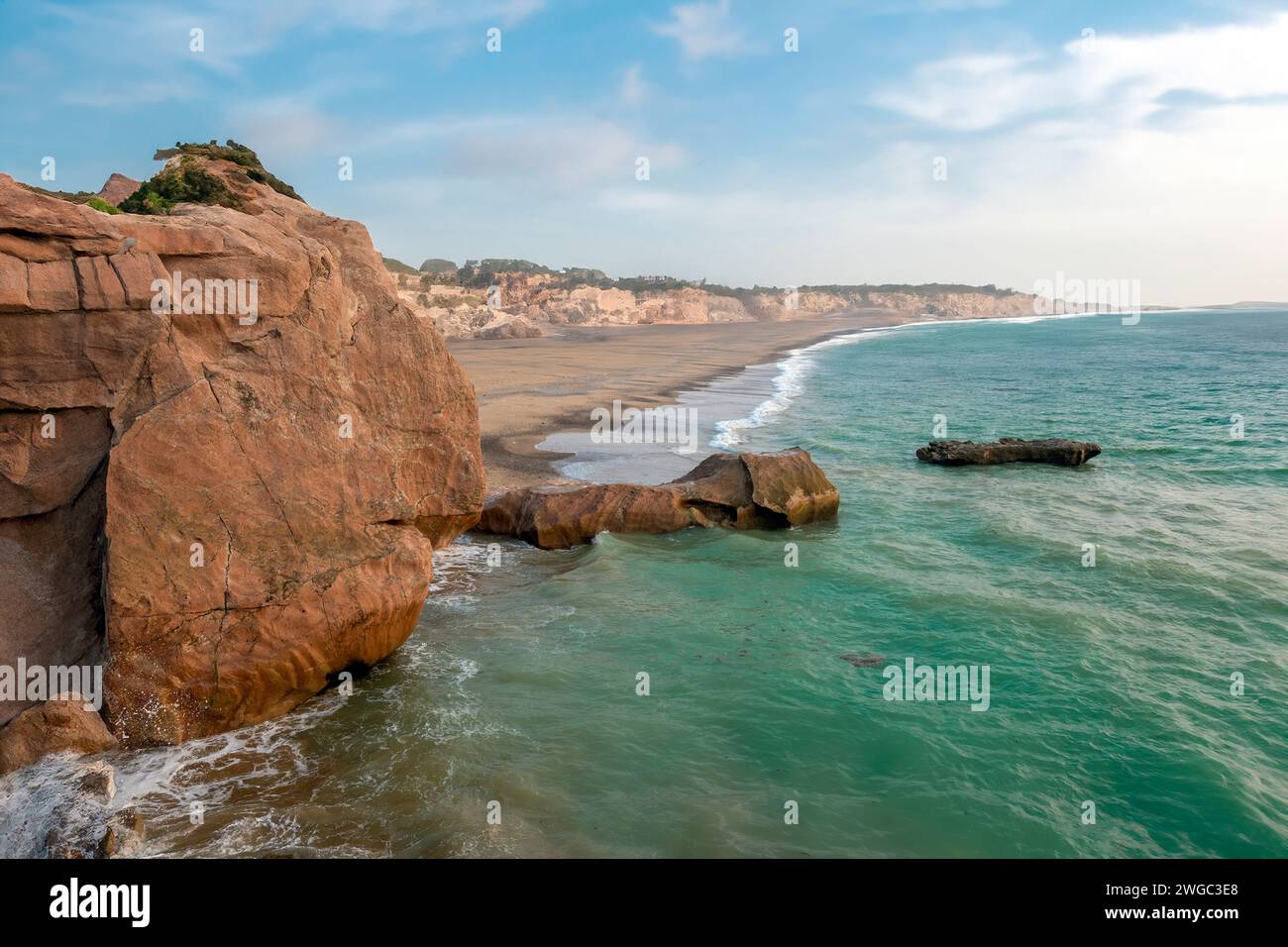 Balochistan, Pakistan - January 16, 2024: Breezy Morning Gadani Beach ...