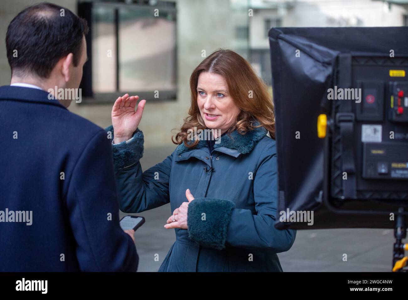 London, England, UK. 4th Feb, 2024. Secretary of State for Education ...