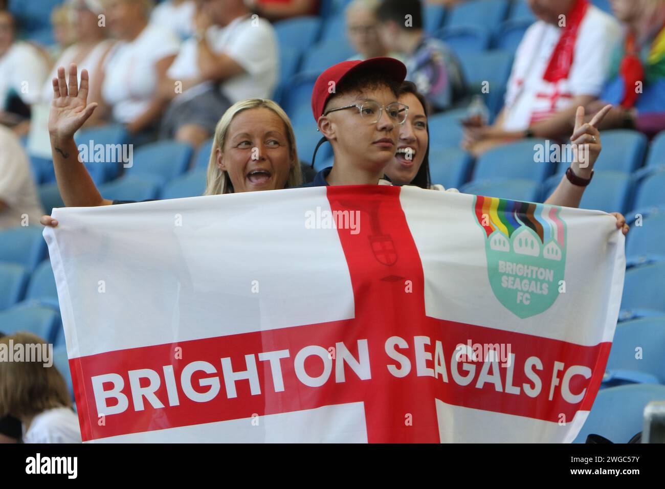 Brighton fc flag hi-res stock photography and images - Alamy