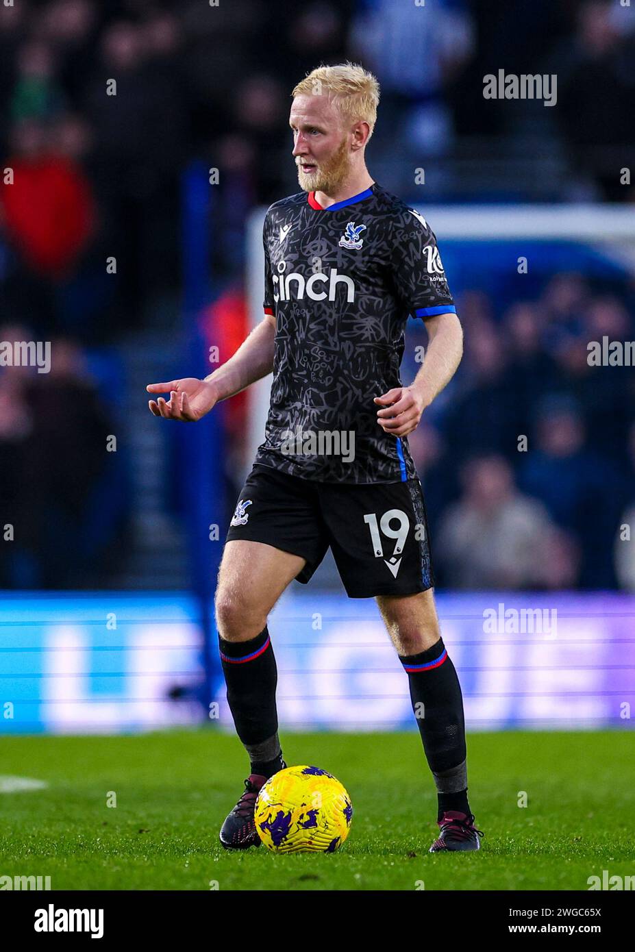 Crystal Palace's Will Hughes in action during the Premier League match ...