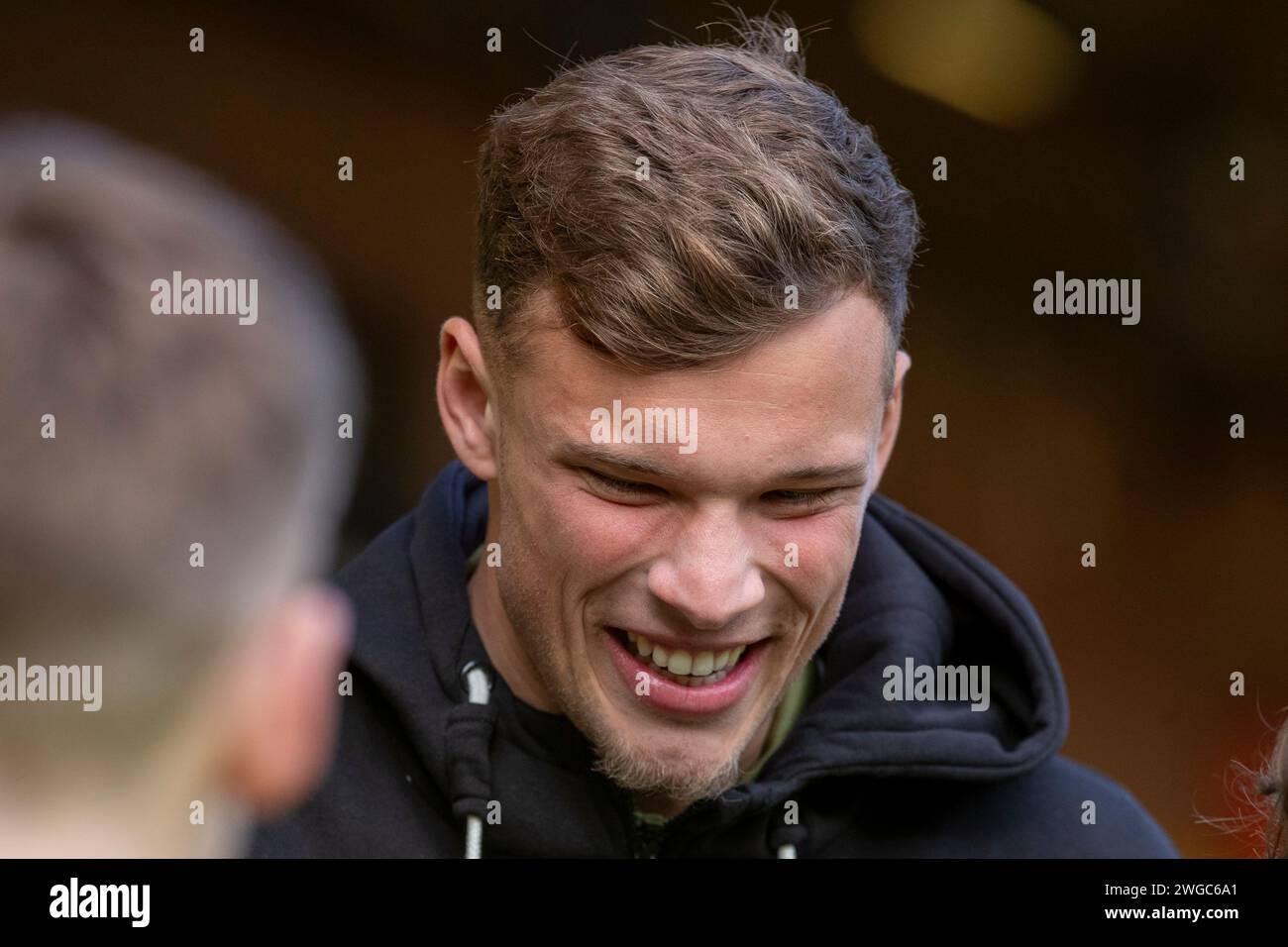 Norwich City Sydney van Hooijdonk is seen before the Sky Bet ...