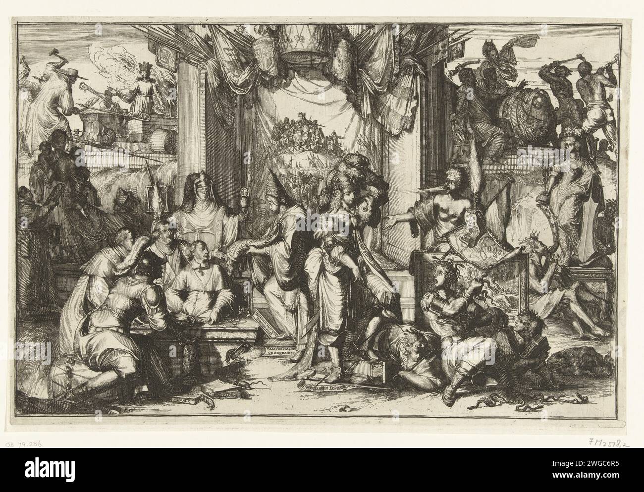 The church and pride is pentruming, 1674 print The church and pride ...