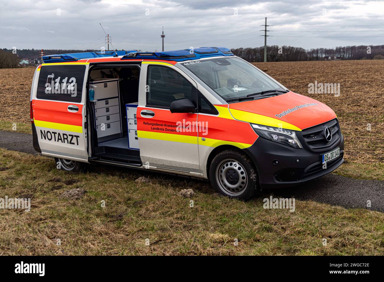 Belm, Deutschland 04. Februar 2024: PM: 04.02.24, 09:32: VU tödlich ...