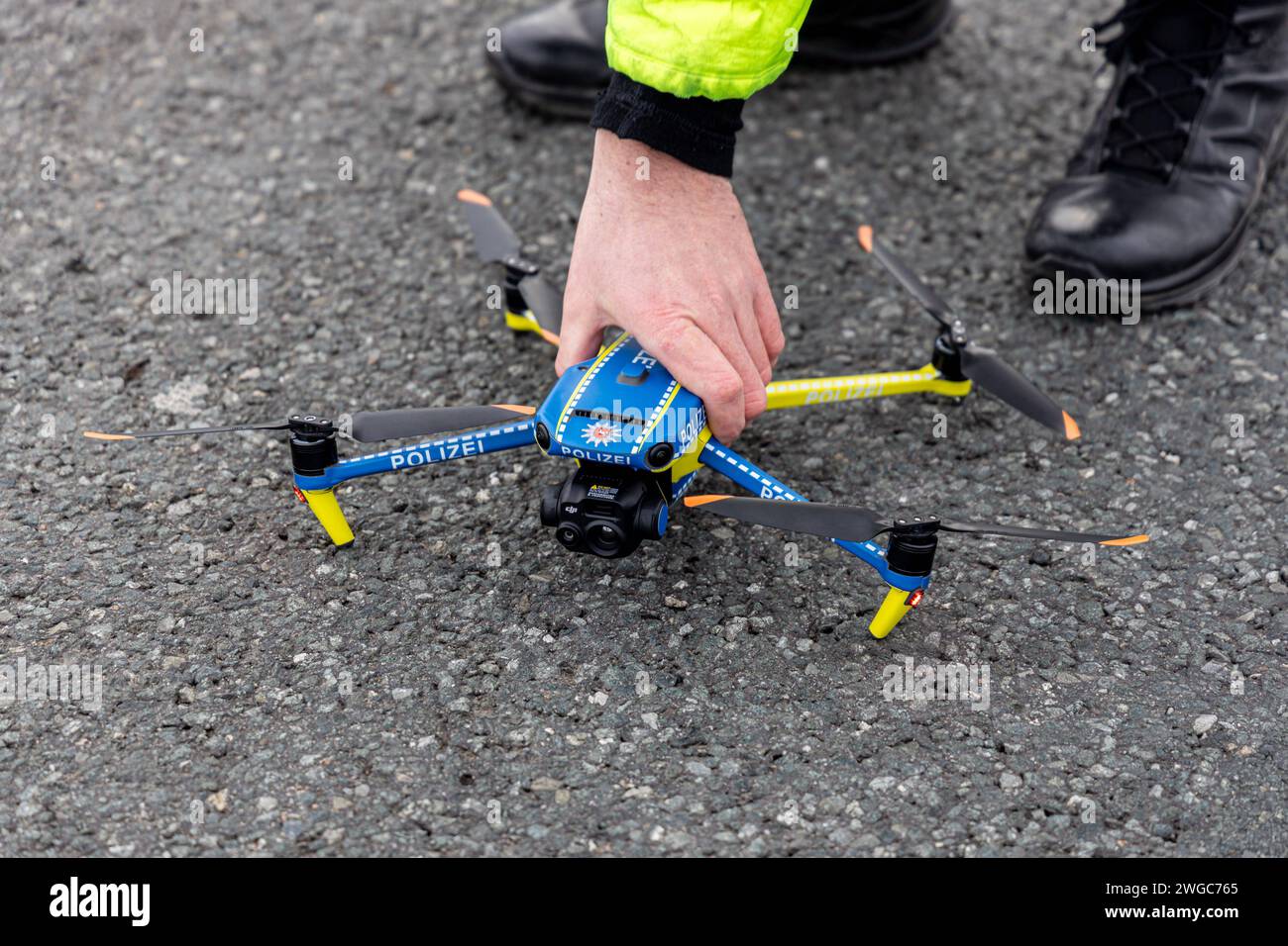 Belm, Deutschland 04. Februar 2024: PM: 04.02.24, 09:32: VU tödlich ...