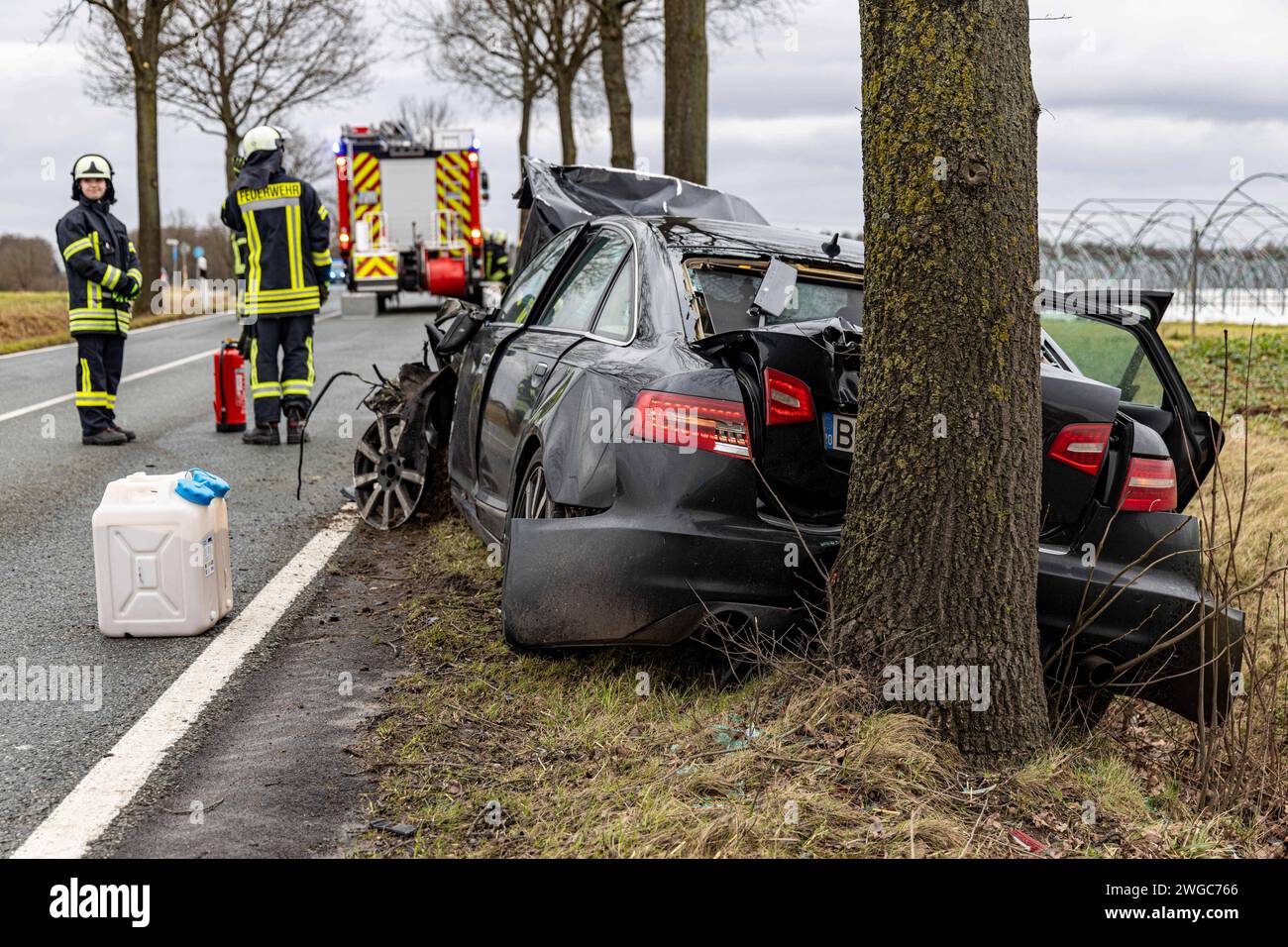 Belm, Deutschland 04. Februar 2024: PM: 04.02.24, 09:32: VU tödlich ...