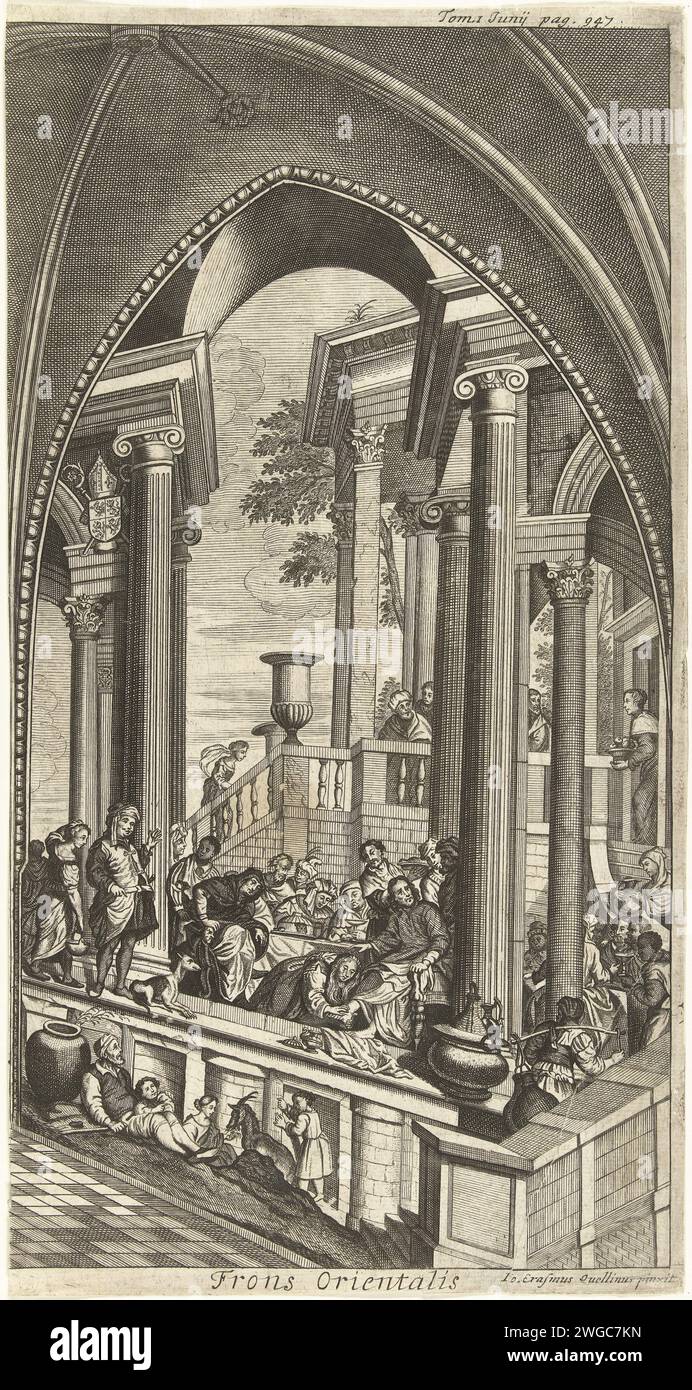 Paintings Oostzijde, Sint Michielsabdij Antwerp, Hendrik Causé, After ...
