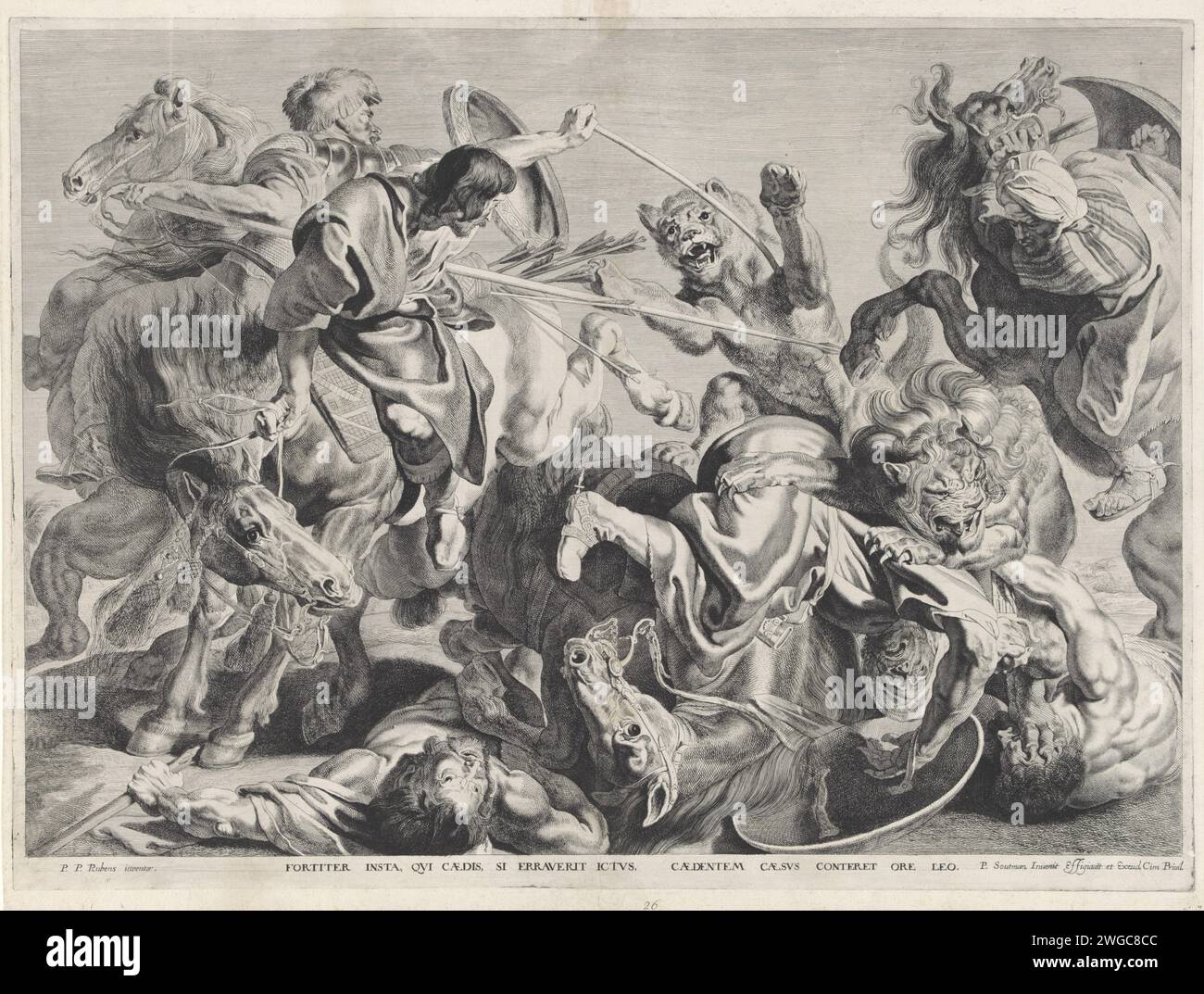 The lion hunt peter paul rubens hi-res stock photography and images - Alamy