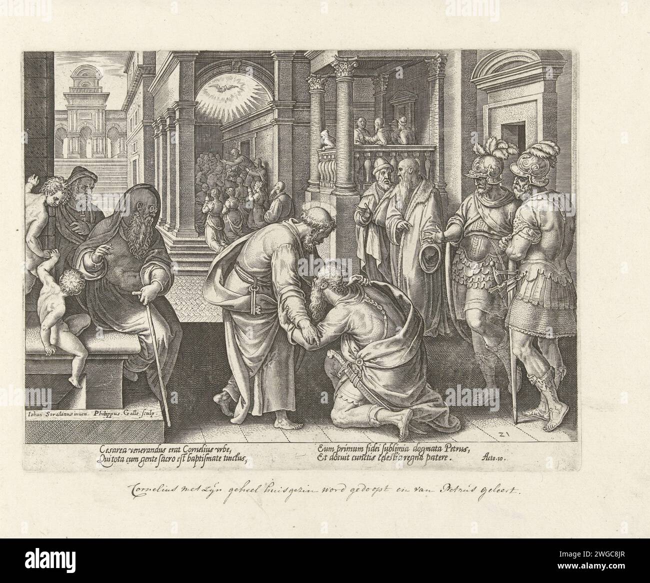 The holy spirit descends on the apostles hi-res stock photography and ...