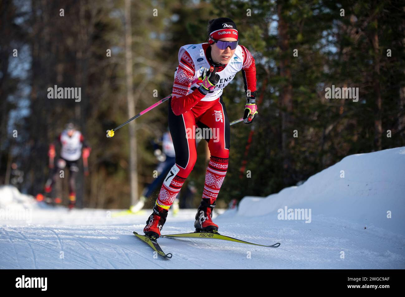 240204 Bente Skåle Tullus SG under damernas 15 km under Ford Smart ...