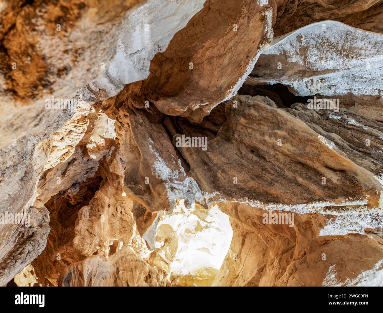Las Güixas Cave, Villanúa, Pyrenees, Huesca, Aragon, Spain. Cave that ...