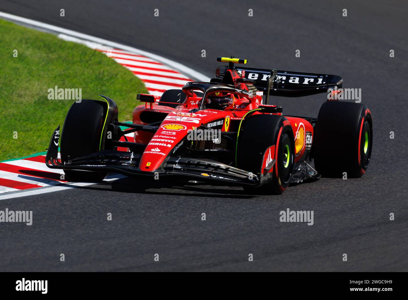 Suzuka Grand Prix Circuit, 4 February 2024: Carlos Sainz Jnr. (ESP) of ...