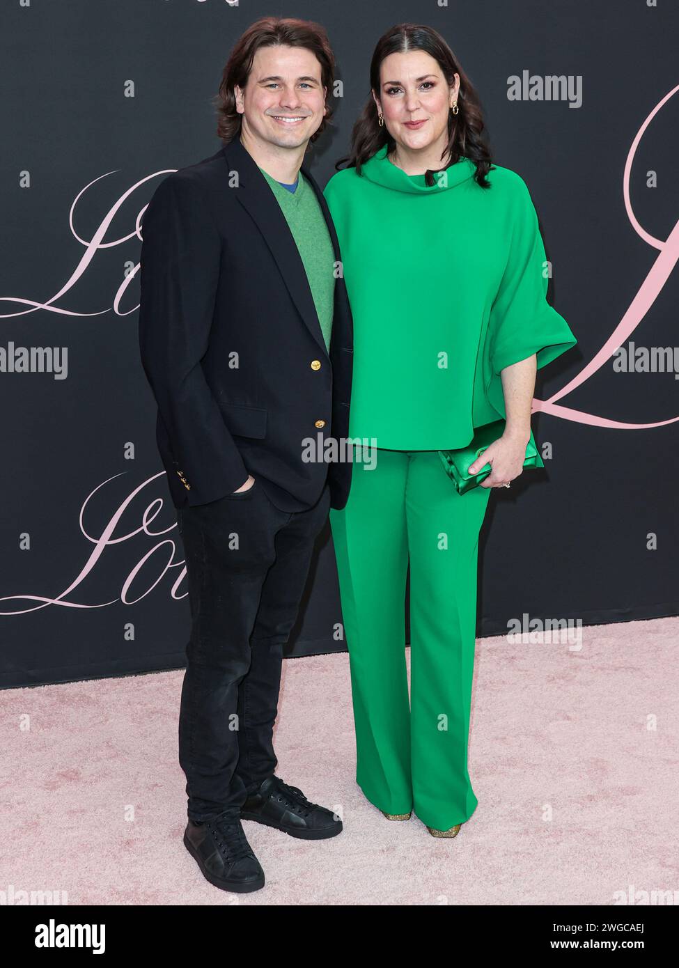 WESTWOOD, LOS ANGELES, CALIFORNIA, USA - FEBRUARY 03: Jason Ritter and ...