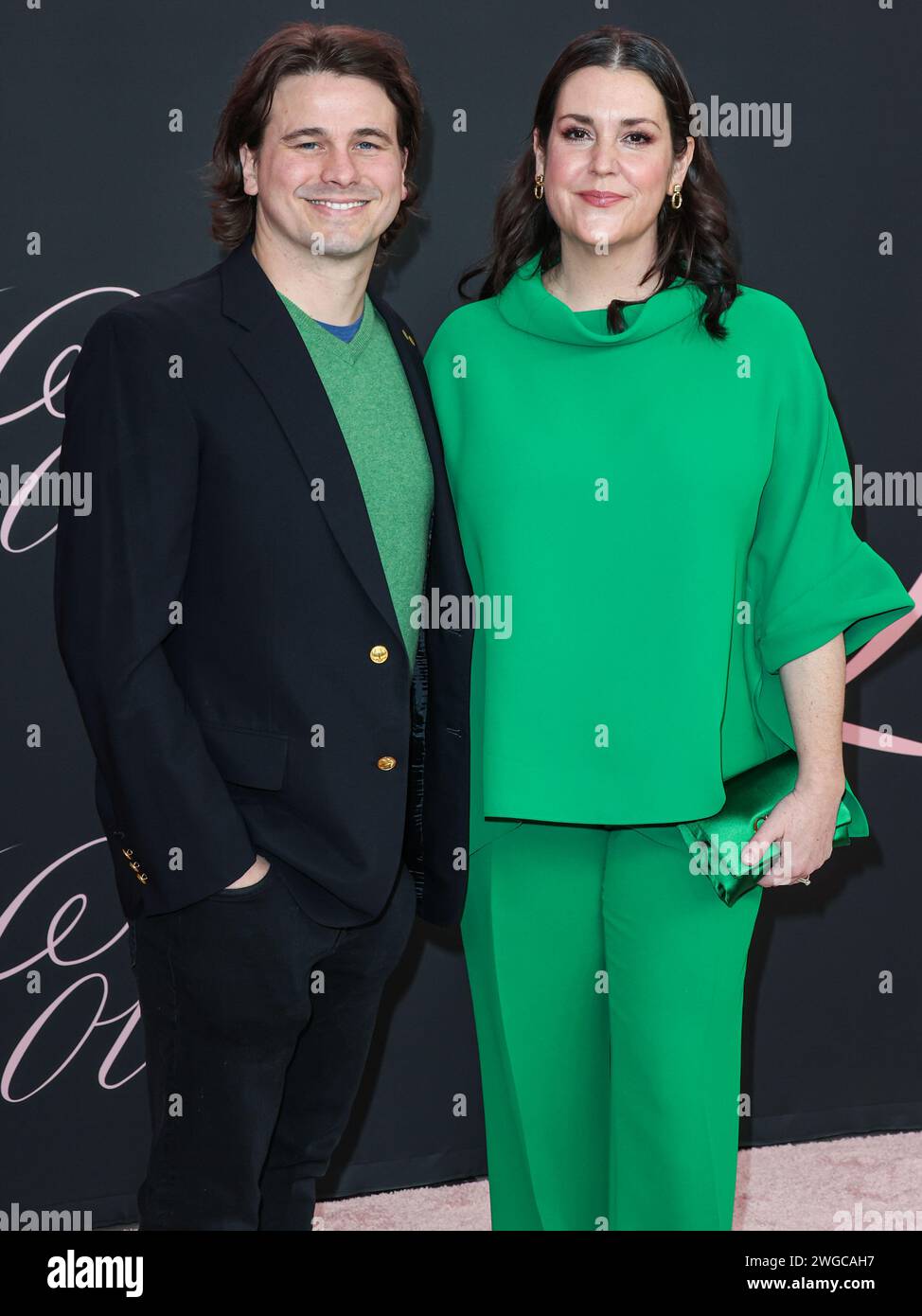 WESTWOOD, LOS ANGELES, CALIFORNIA, USA - FEBRUARY 03: Jason Ritter and ...