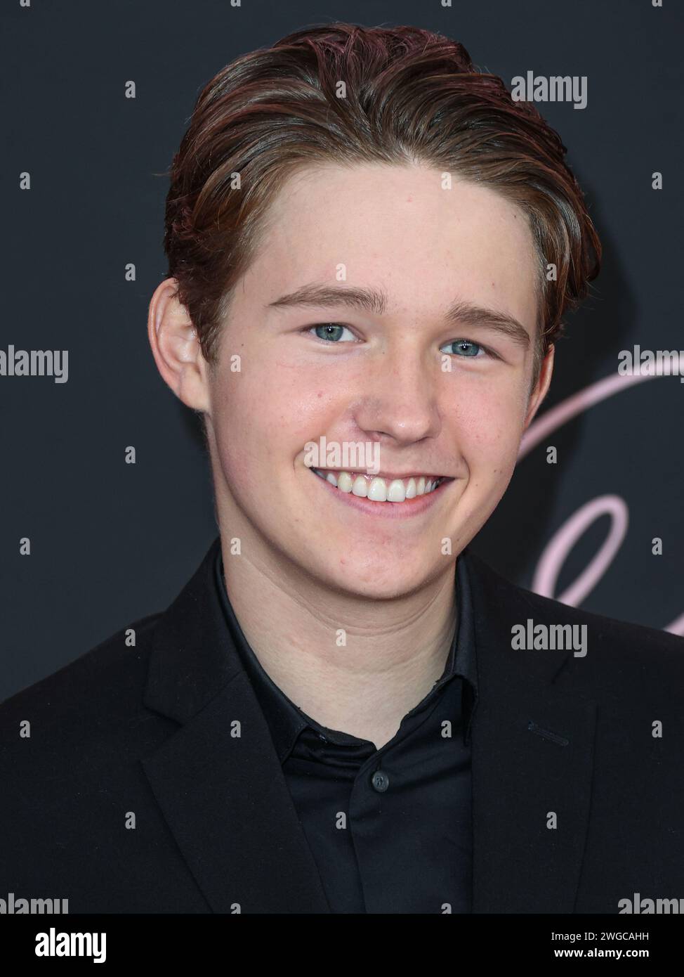 WESTWOOD, LOS ANGELES, CALIFORNIA, USA - FEBRUARY 03: Luke David Blumm ...