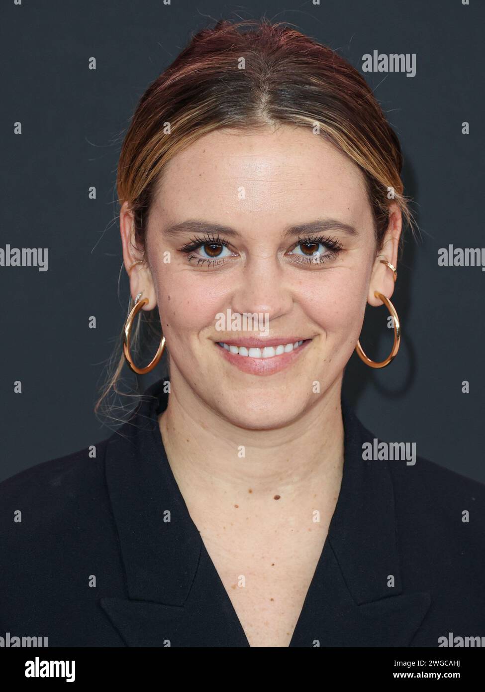 WESTWOOD, LOS ANGELES, CALIFORNIA, USA - FEBRUARY 03: Madeline Leach ...