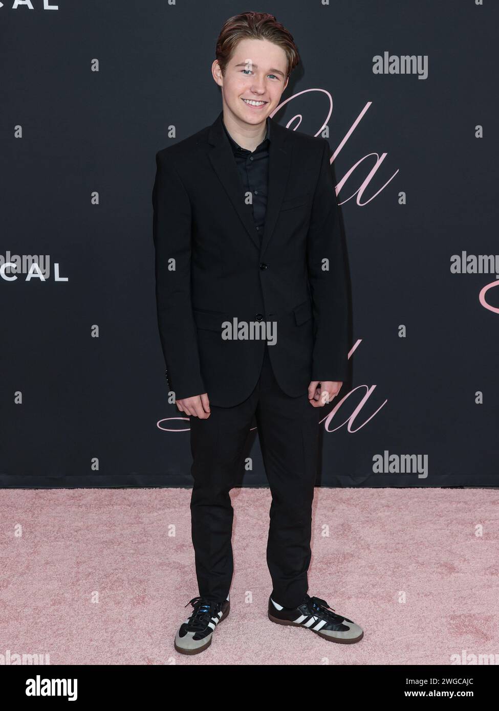 WESTWOOD, LOS ANGELES, CALIFORNIA, USA - FEBRUARY 03: Luke David Blumm ...