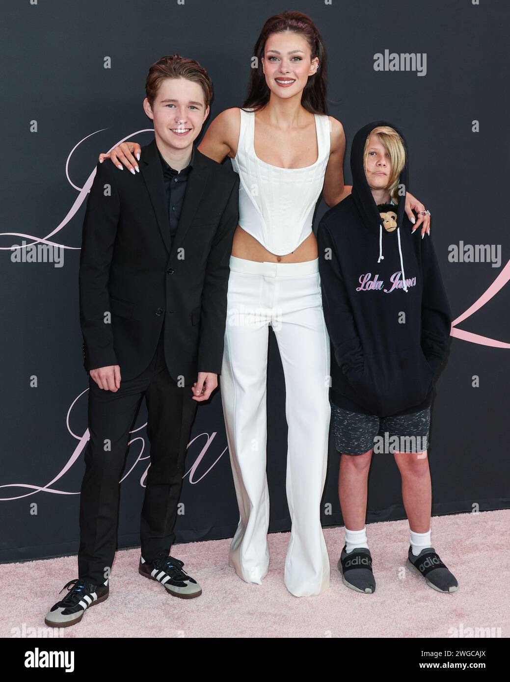 WESTWOOD, LOS ANGELES, CALIFORNIA, USA - FEBRUARY 03: Luke David Blumm ...