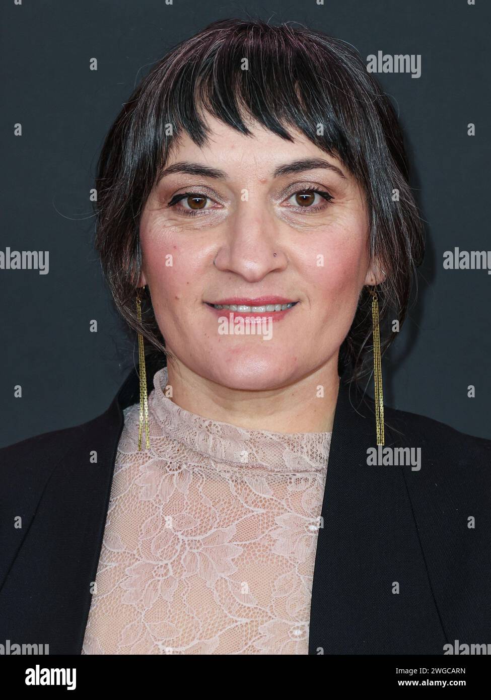 WESTWOOD, LOS ANGELES, CALIFORNIA, USA - FEBRUARY 03: Sevdije Kastrati ...