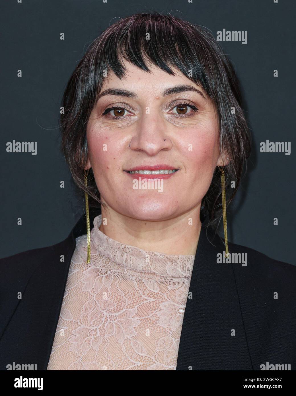 WESTWOOD, LOS ANGELES, CALIFORNIA, USA - FEBRUARY 03: Sevdije Kastrati ...