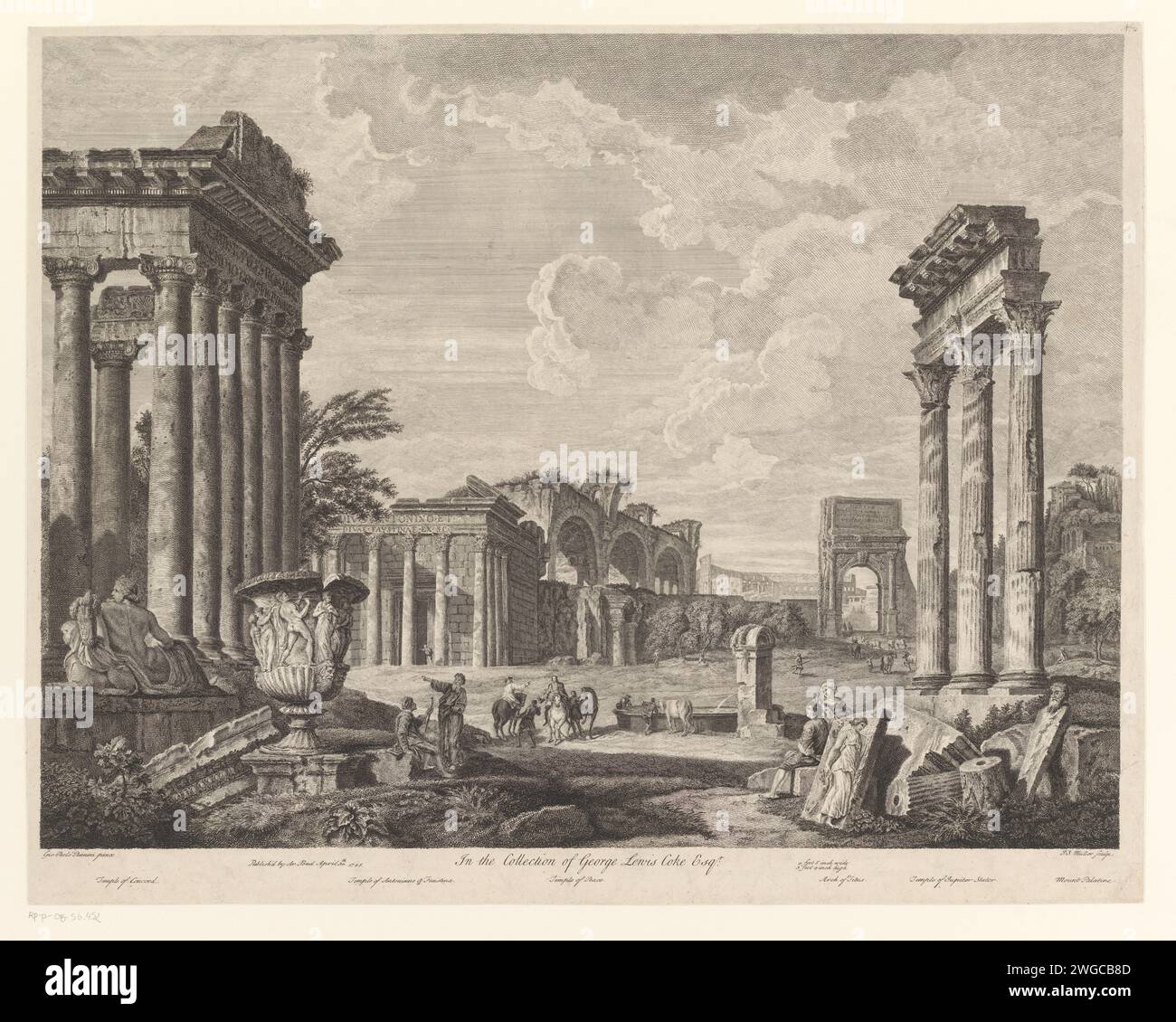 Temple of jupiter optimus maximus hi-res stock photography and images ...