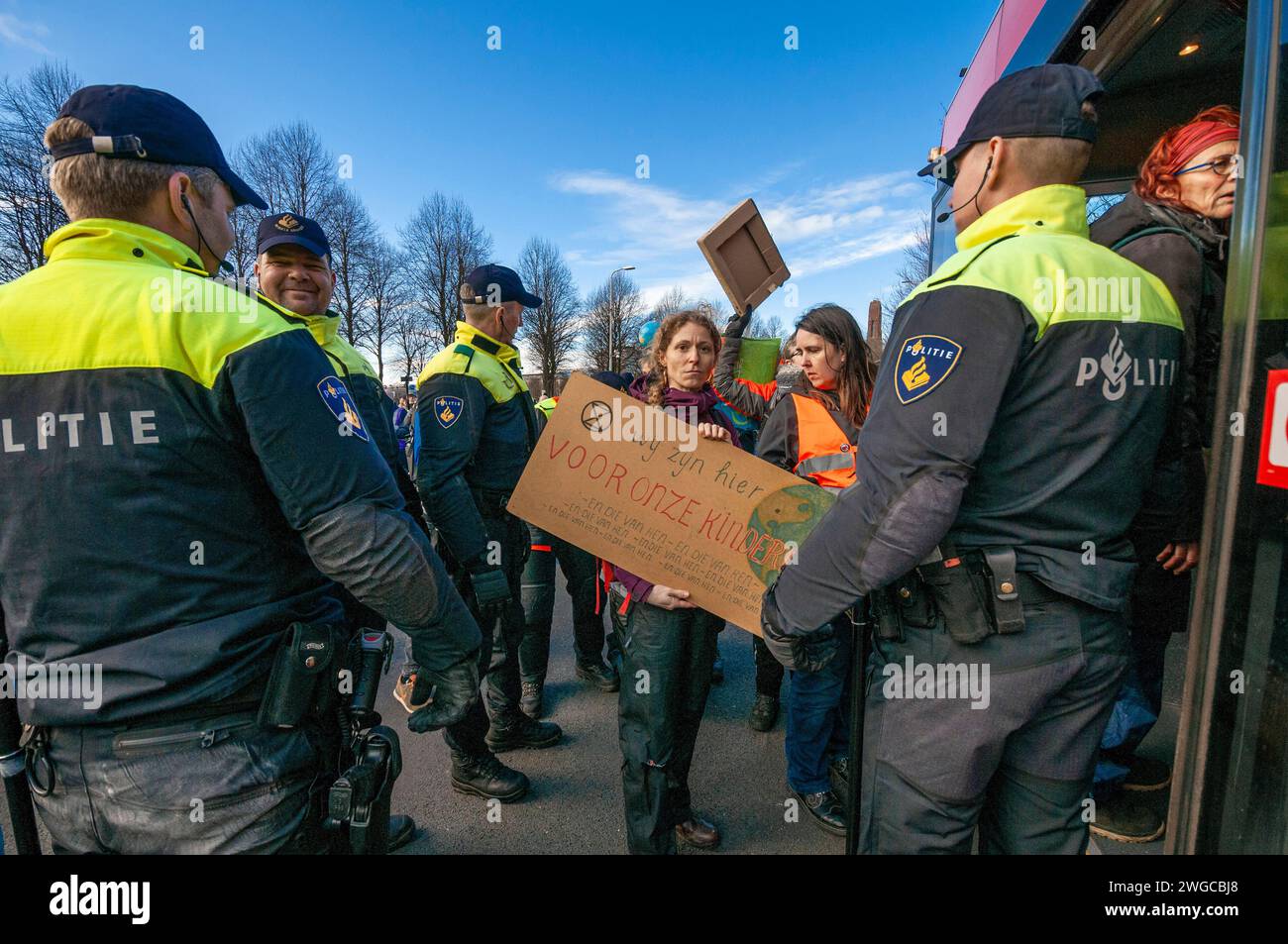 A12 Utrechtsebaan, The Hague, The Netherlands. Saturday 3 February ...