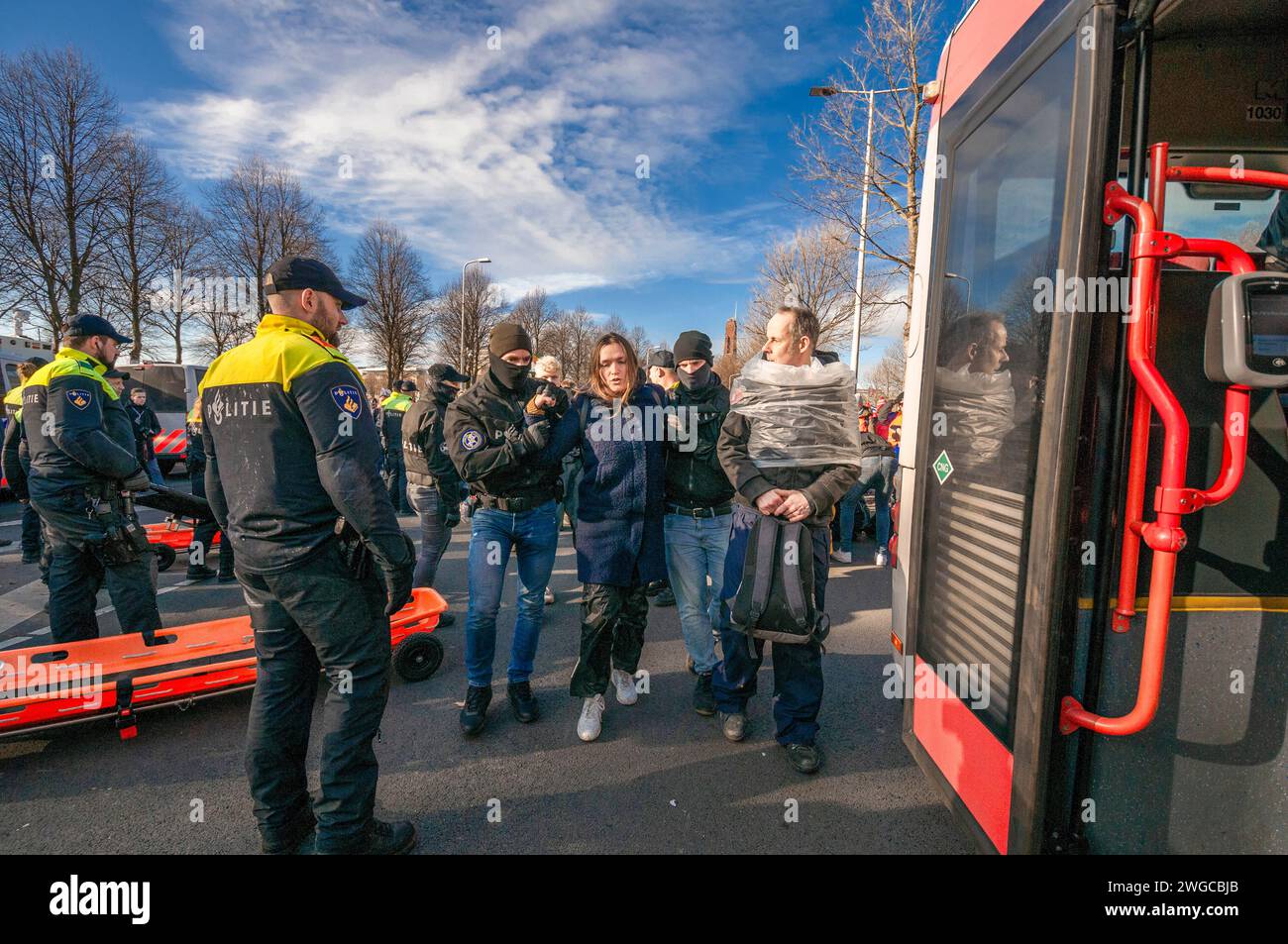 A12 Utrechtsebaan, The Hague, The Netherlands. Saturday 3 February ...